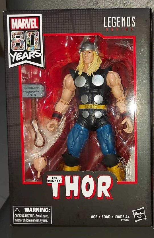 Marvel legends Thor 80th with Spinning Hammer, Hobbies & Toys, Toys ...