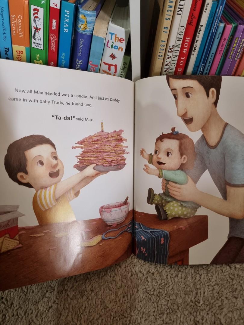 Max Makes a Cake, Hobbies & Toys, Books & Magazines, Children's Books on Carousell