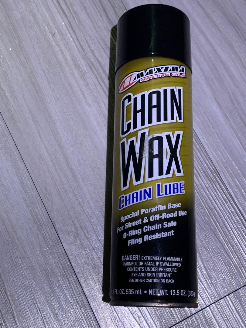 Maxima Chain Wax Chain Lube 535ml used once only, Motorcycles, Motorcycle Accessories on Carousell