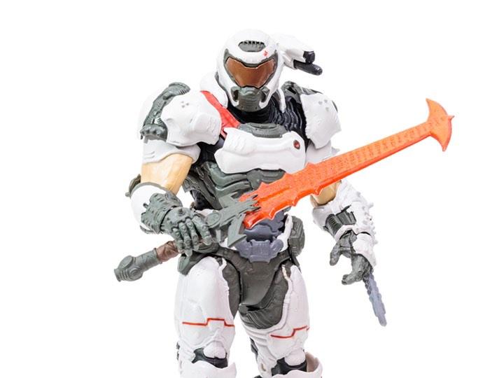 McFarlane Toys 7" Doom Slayer White Armor, Hobbies & Toys, Toys & Games ...