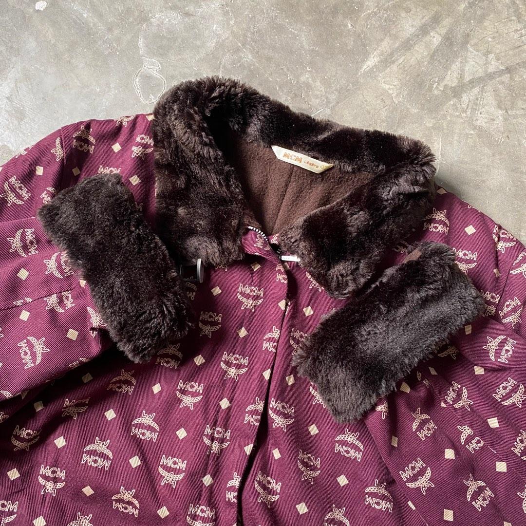MCM - Vintage Monogram Furr Jacket, Women's Fashion, Coats, Jackets and ...