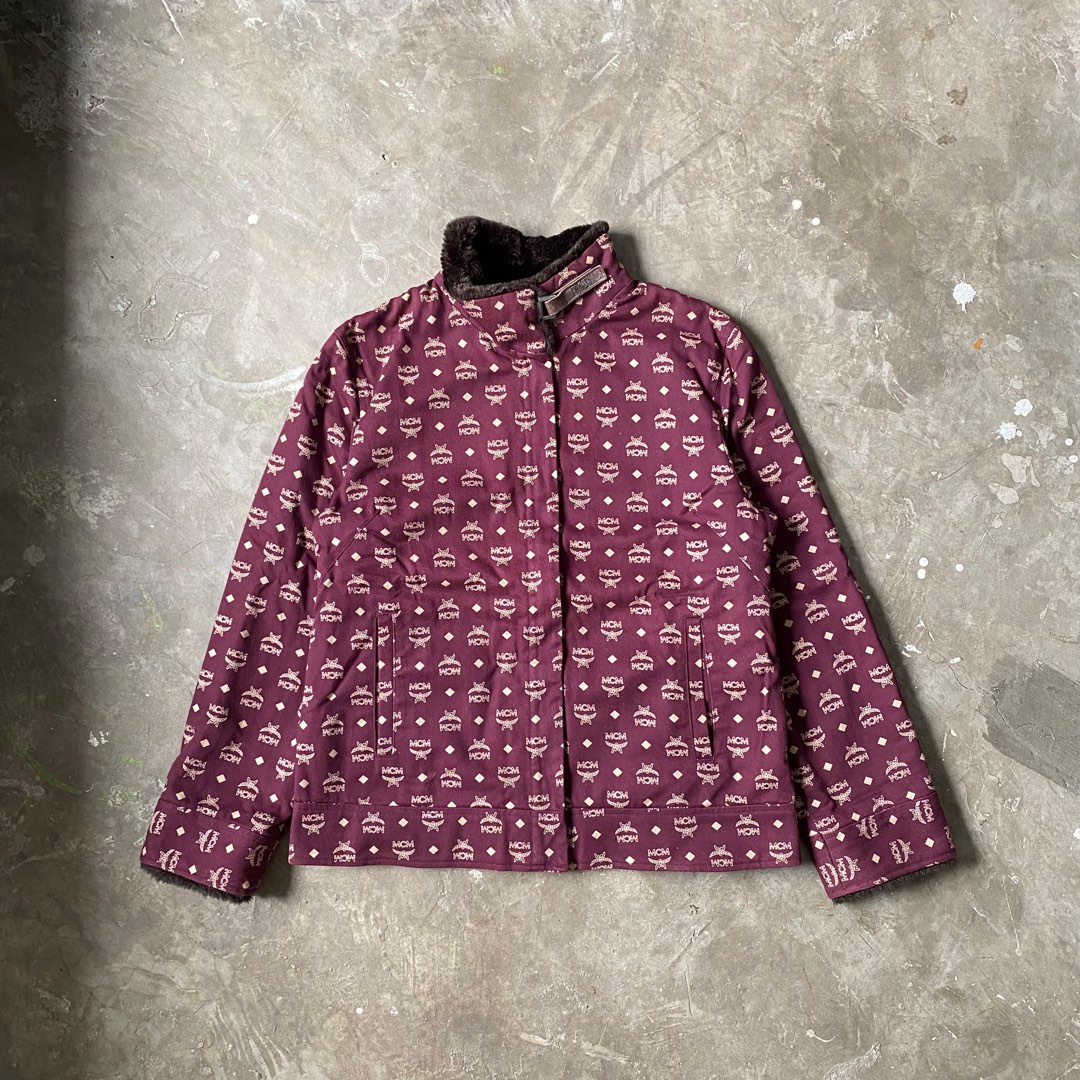 MCM - Vintage Monogram Furr Jacket, Women's Fashion, Coats, Jackets and ...
