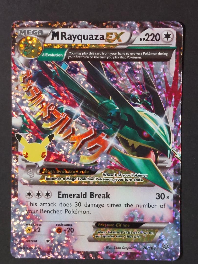 Mega Rayquaza EX CLB, Hobbies & Toys, Memorabilia & Collectibles ...