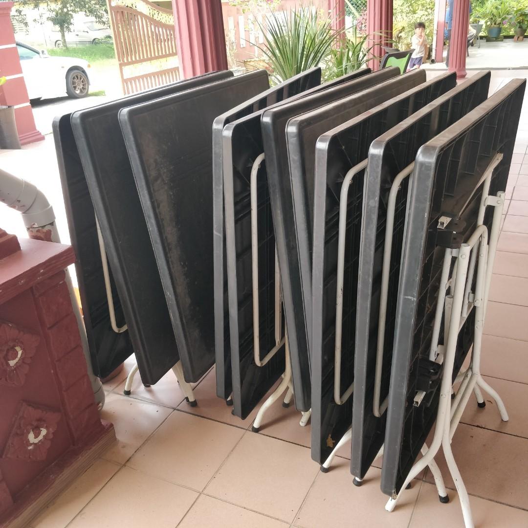 Meja lipat, Furniture & Home Living, Furniture, Tables & Sets on Carousell