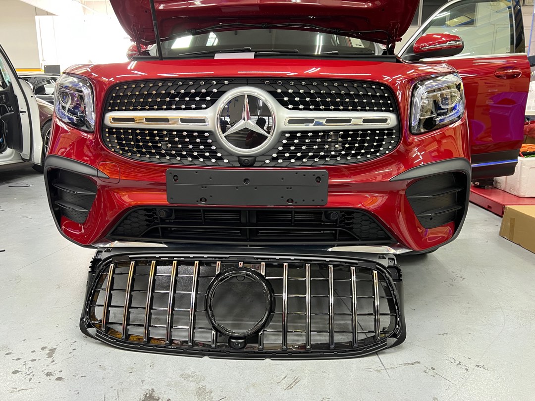 Mercedes Benz GLB X247 GT Front Grille (High Quality), Car Accessories ...