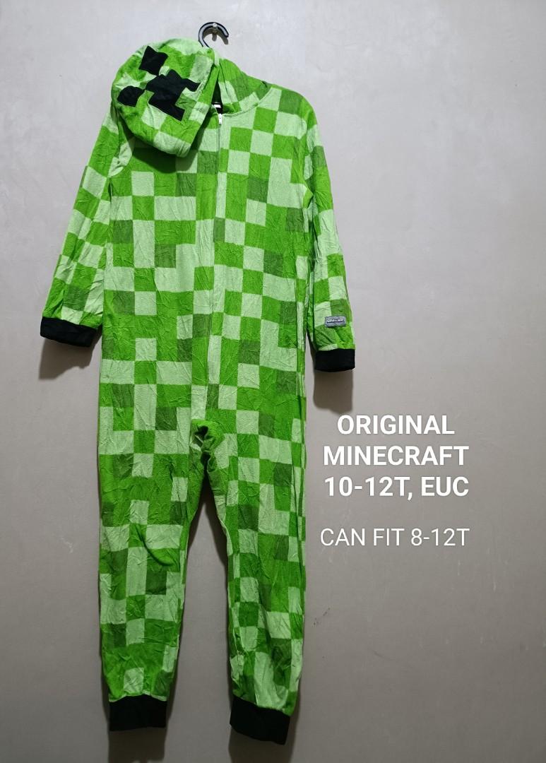 MINECRAFT COSTUME SLEEPWEAR, Babies & Kids, Babies & Kids Fashion on ...
