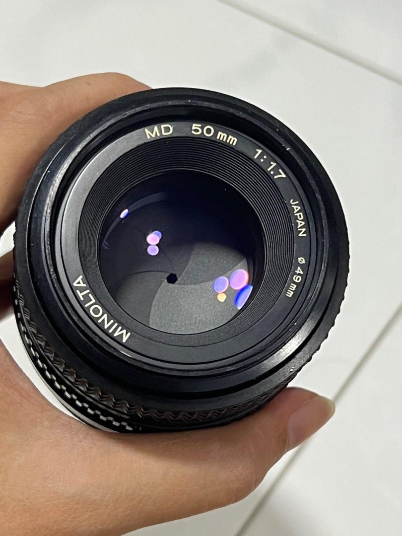 Minolta AF 50mm f/1.7 lens, Photography, Lens & Kits on Carousell