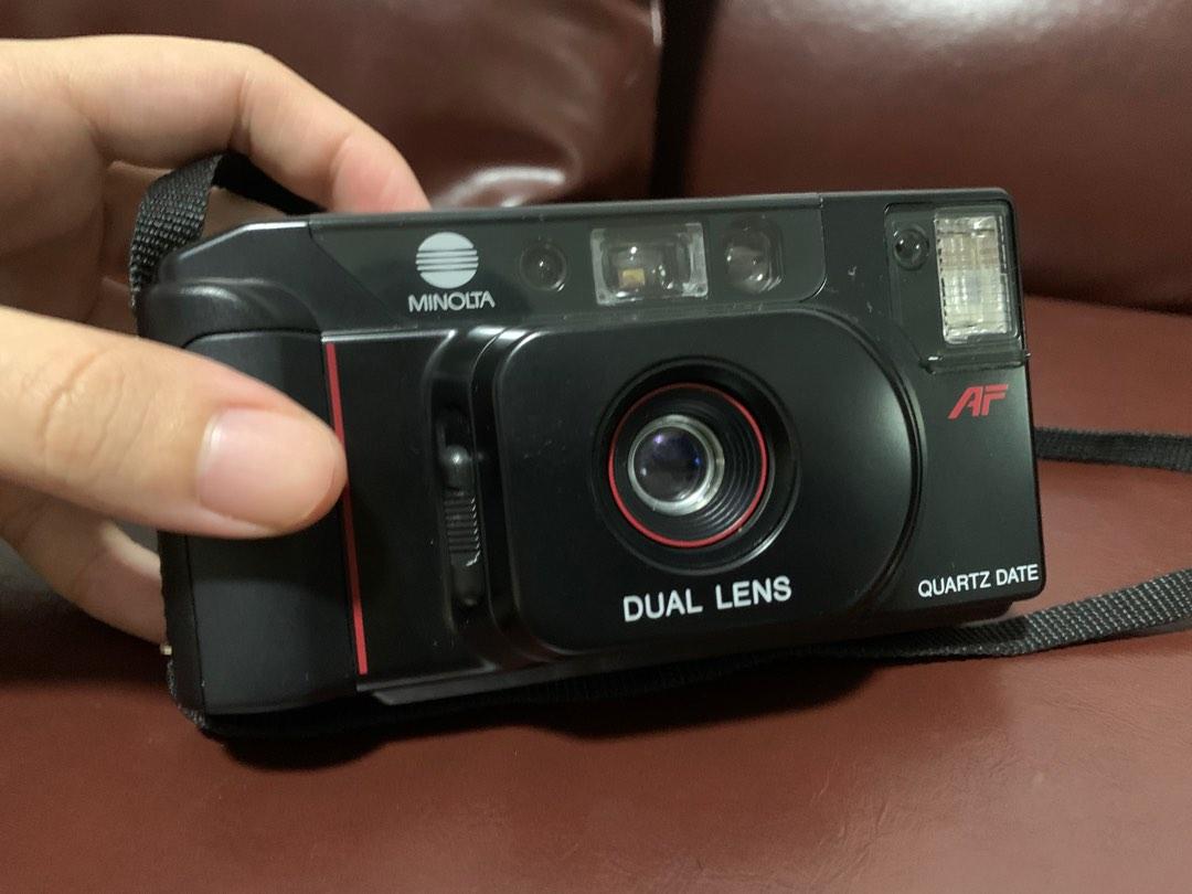Minolta Mac Dual Film Camera, Photography, Cameras on Carousell