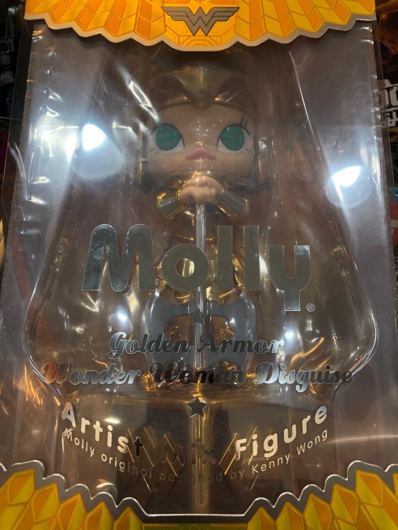 Molly Wonder Woman Gold Armor Disguise 11-inch tall Figure, Hobbies ...