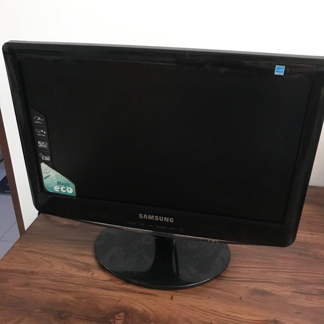 Monitor Samsung like new 16 inch, Elektronik, Komputer, Desktop di ...