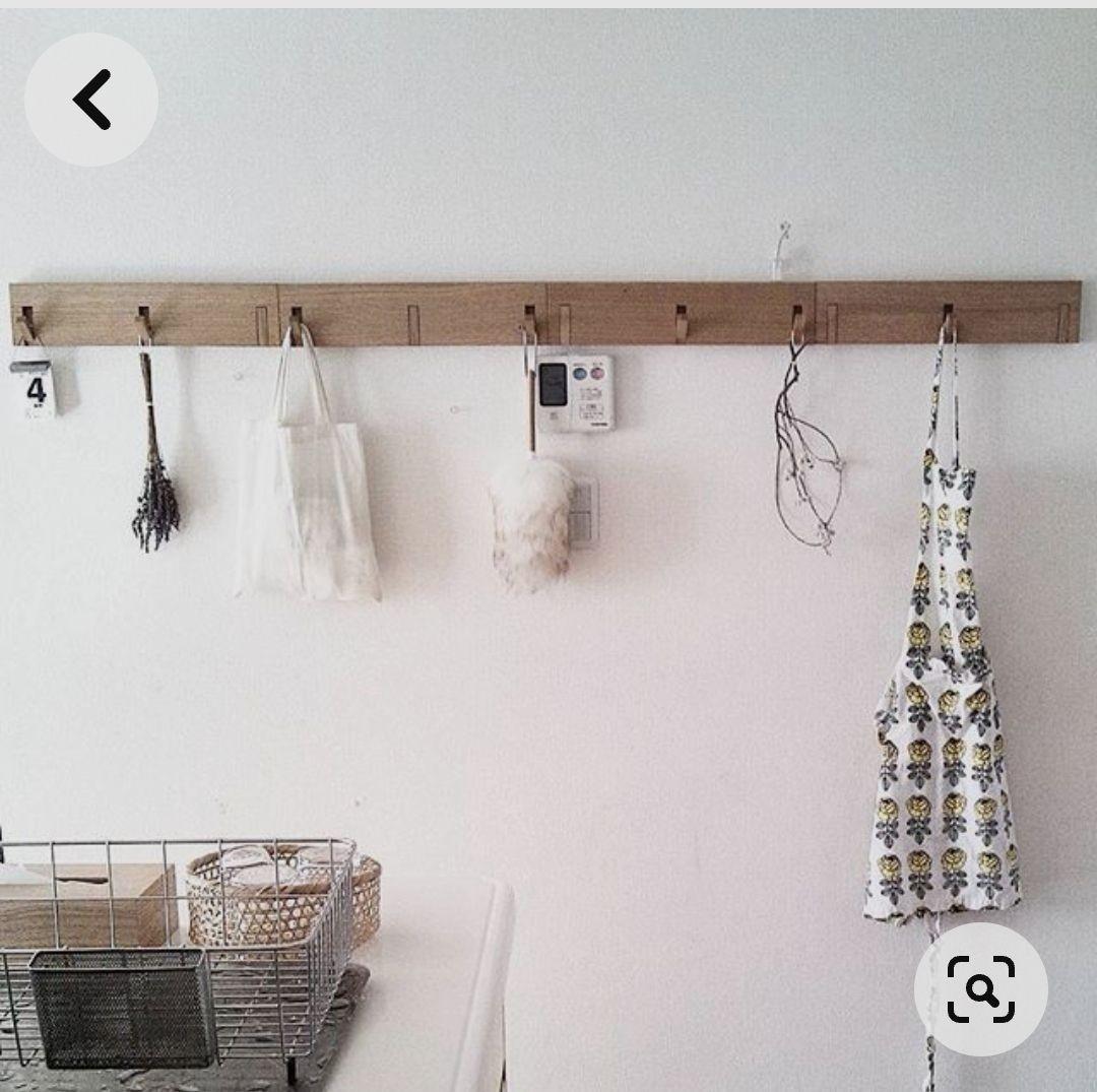 Muji Oak Triple Hook Wall Shelf - NOT Available in SG!, Furniture ...