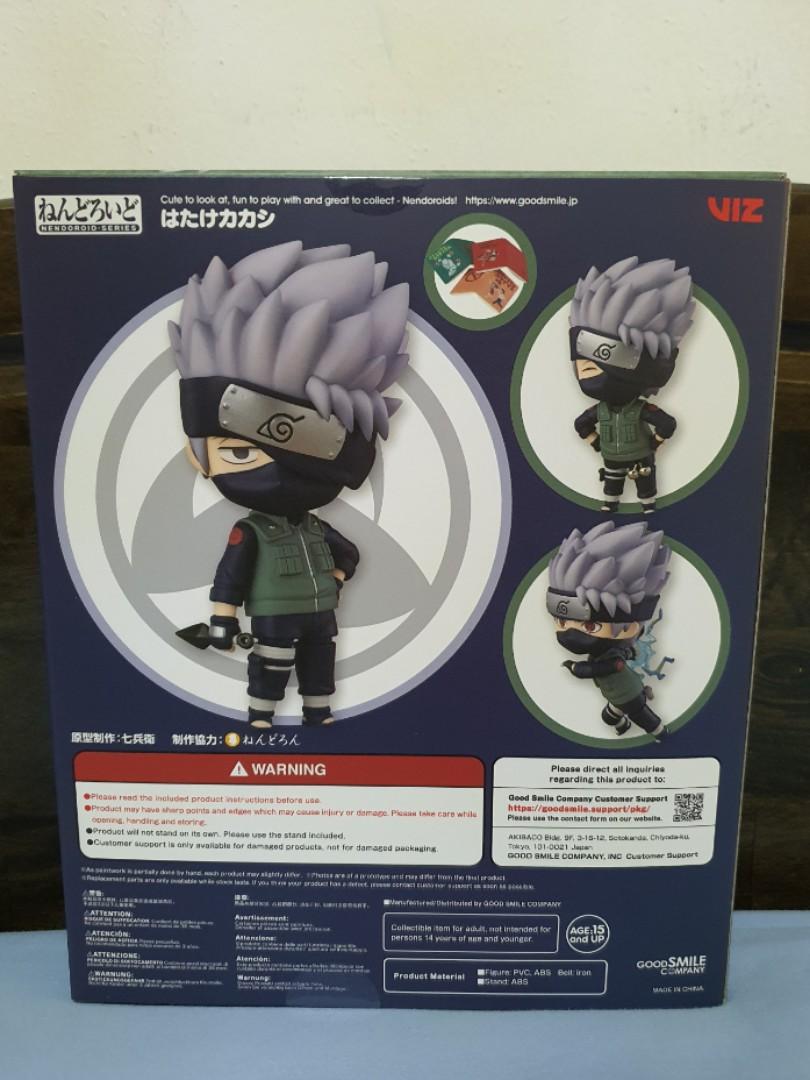 Naruto Shippuden Nendoroid 724 Kakashi Hatake, Hobbies & Toys, Toys ...