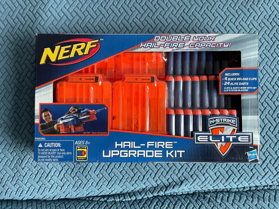 NERF N-strike Elite Hail Fire Upgrade Kit, 興趣及遊戲, 玩具 & 遊戲類 - Carousell