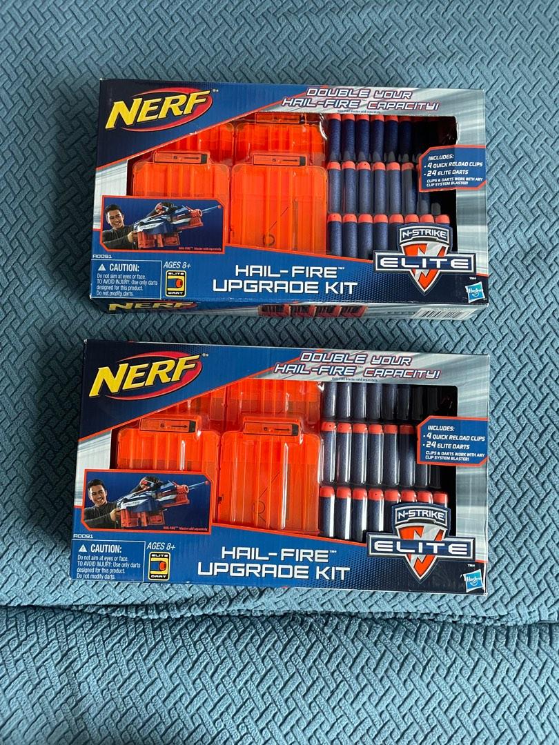 NERF N-strike Elite Hail Fire Upgrade Kit, 興趣及遊戲, 玩具 & 遊戲類 - Carousell