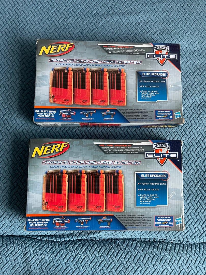 NERF N-strike Elite Hail Fire Upgrade Kit, 興趣及遊戲, 玩具 & 遊戲類 - Carousell