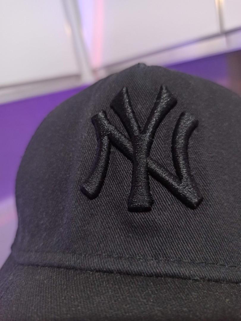 NEW ERA new york yankees full black rare item ga ada di indonesia kalo ...