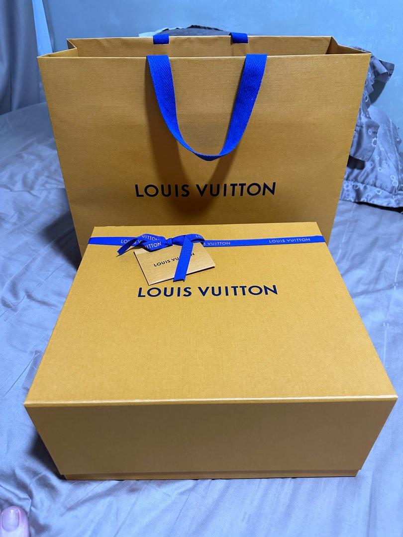 New LV Box and Paper bag, Luxury, Bags & Wallets on Carousell