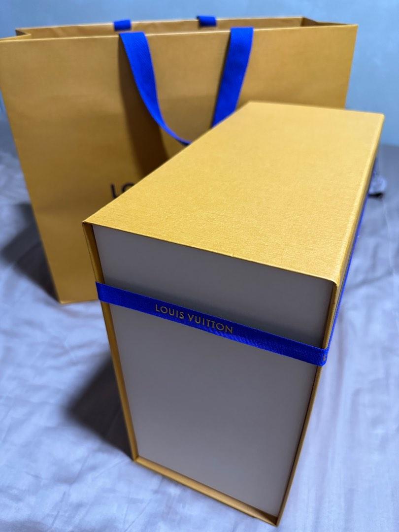 New LV Box and Paper bag, Luxury, Bags & Wallets on Carousell