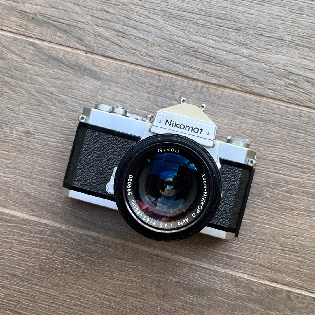 Nikon Nikkormat FTN with 43-86mm f/3.5 lens [35mm Film SLR Camera ...