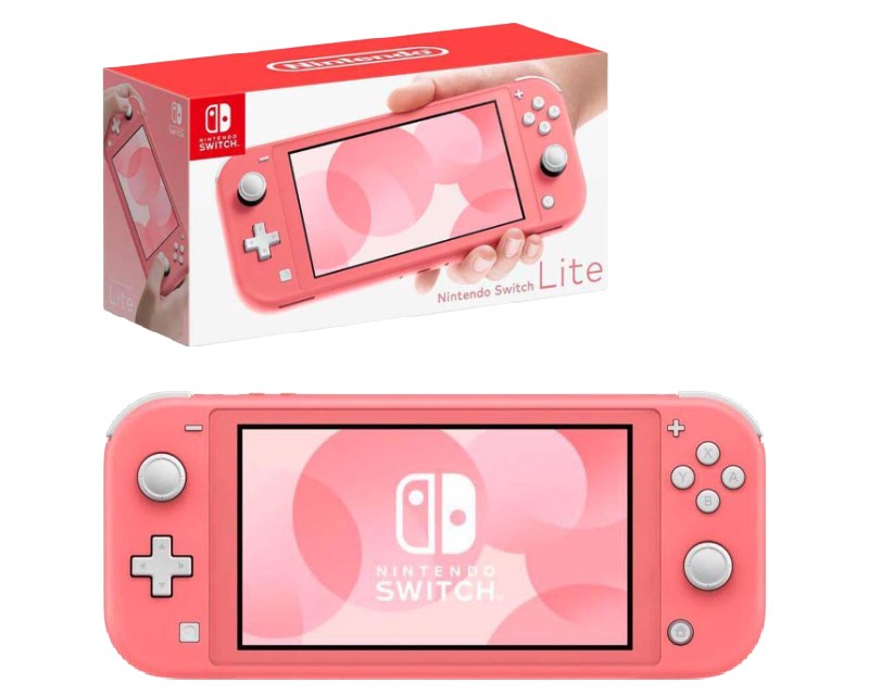 Nintendo Switch Lite coral, Video Gaming, Video Game Consoles, Nintendo ...