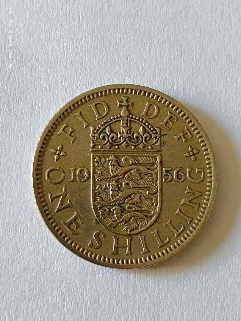 Old coin Elizabeth 1956, Hobbies & Toys, Memorabilia & Collectibles ...
