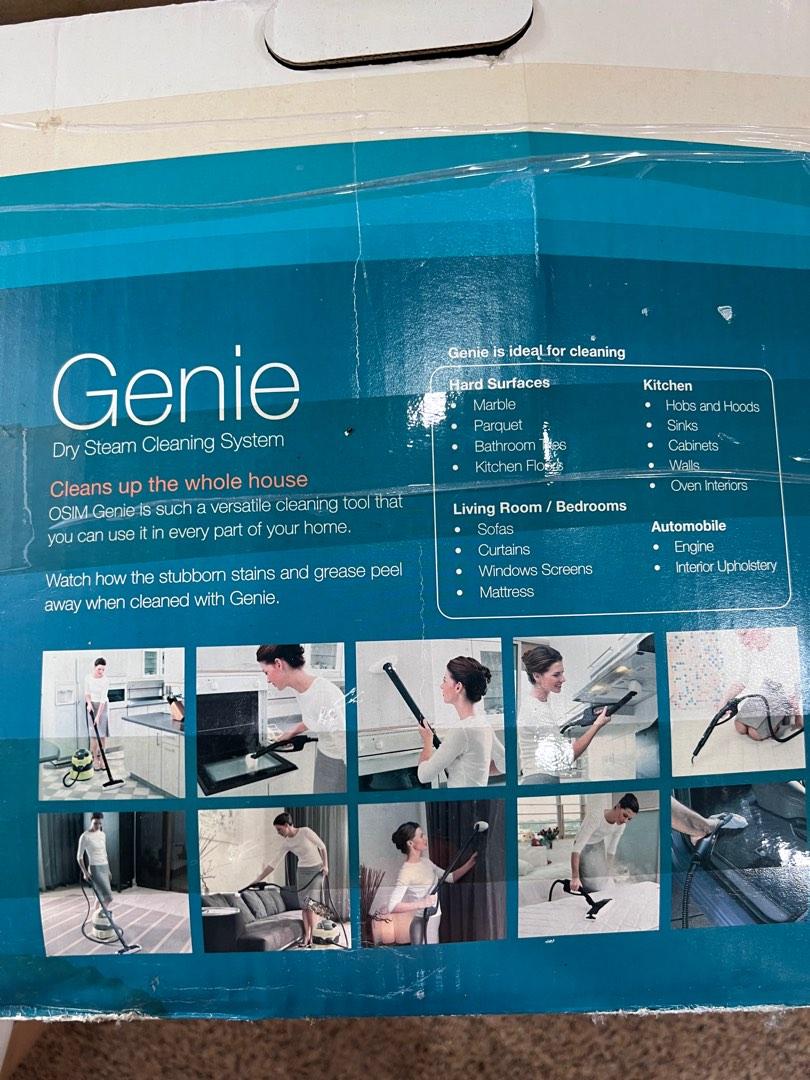 Osim Genie Dry Steam Cleaning System, Furniture & Home Living, Cleaning ...
