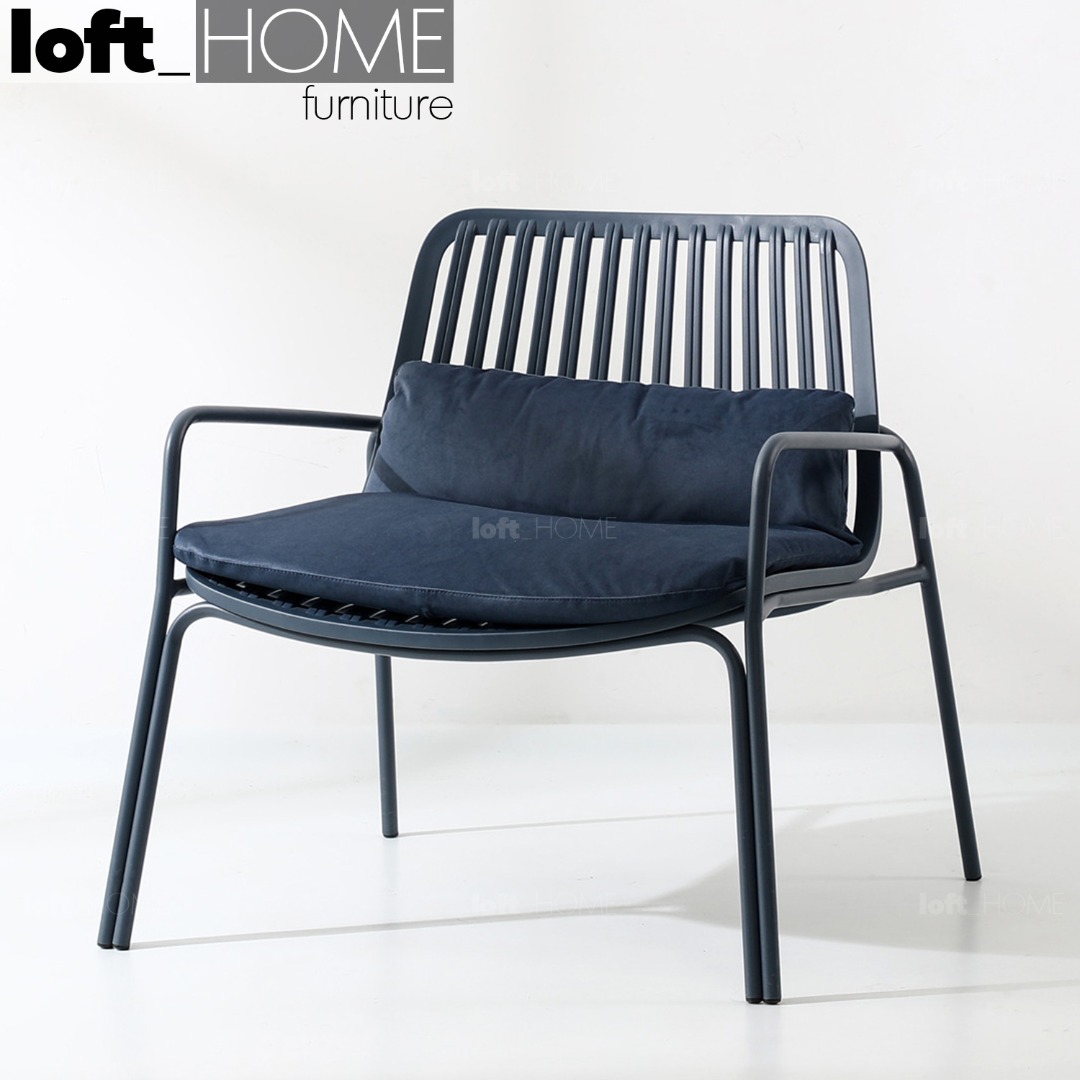 Outdoor Sofa Chair Rhonda Blue, Furniture & Home Living, Furniture ...