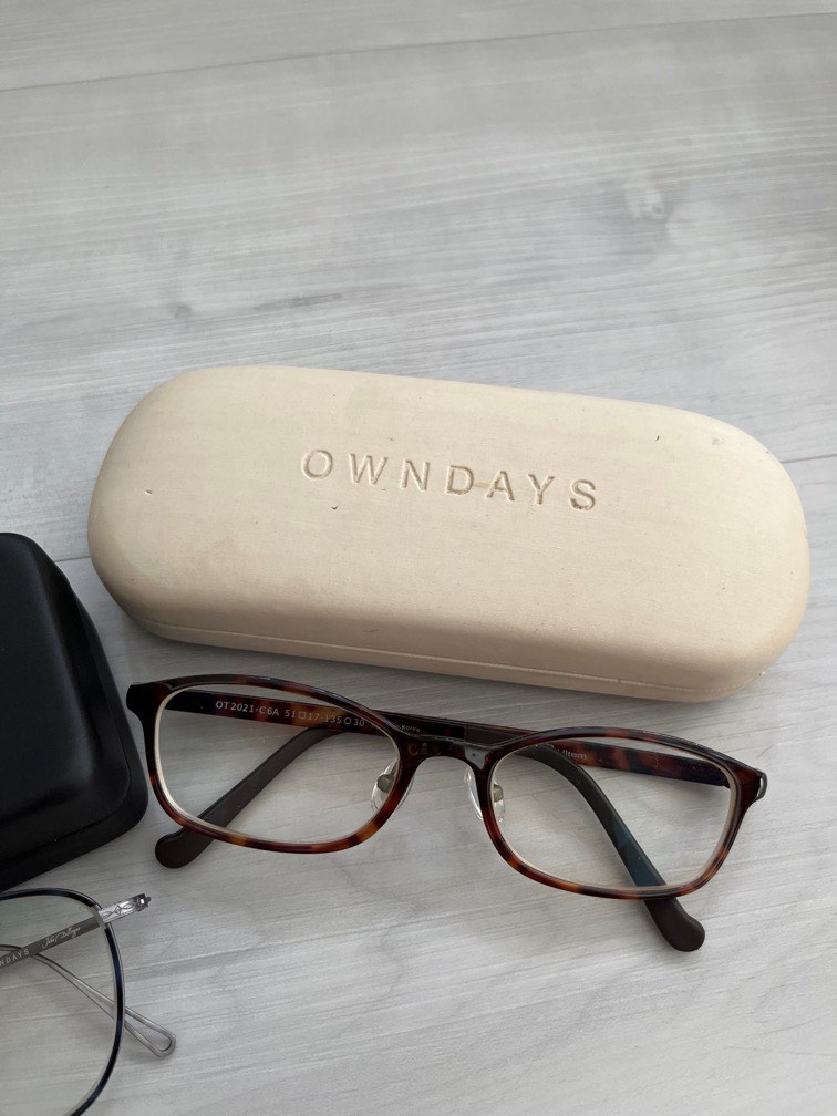 Owndays glasses - air ultem in turtle shell , Women's Fashion, Watches ...