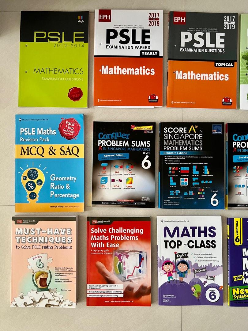P4 P5 P6 PSLE Maths and Non-Routine Maths Problems Past Year PSLE ...