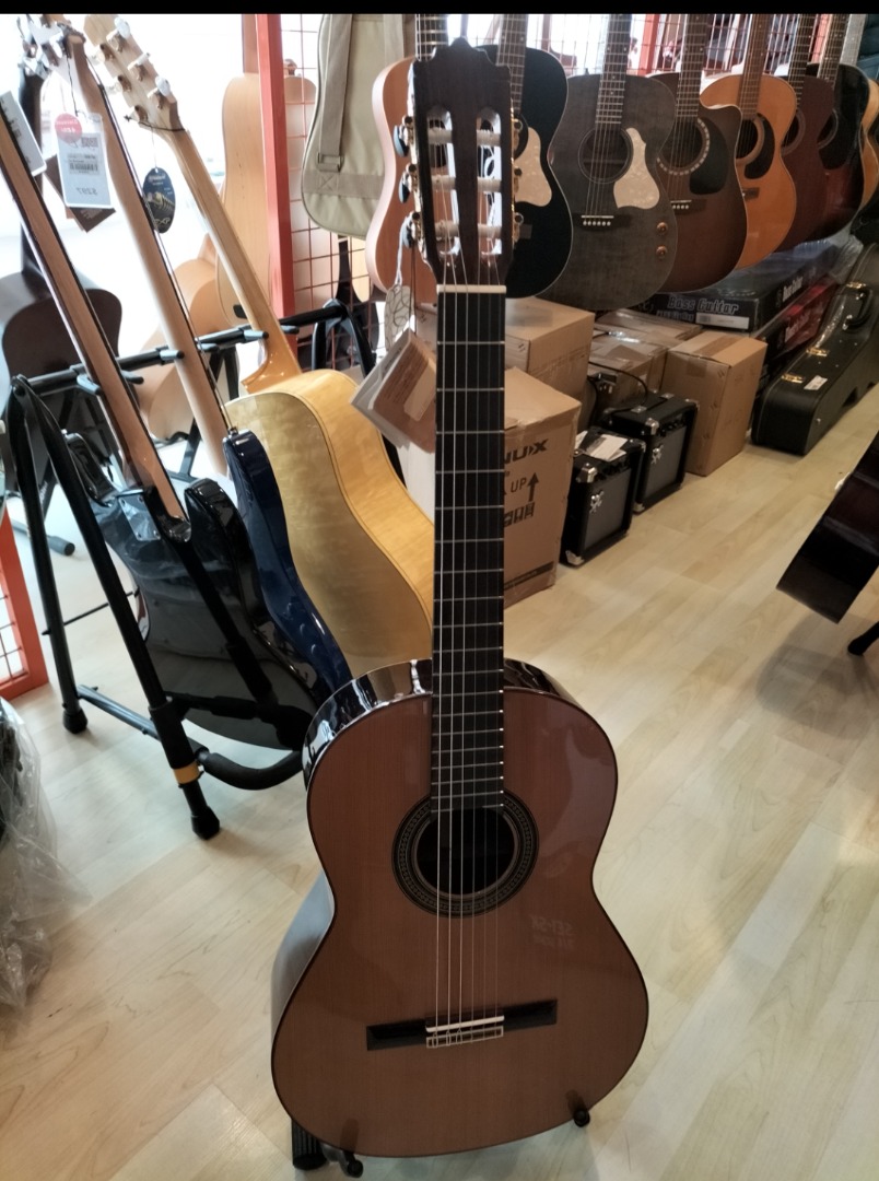 Paco Castillo-Full Solid Classical Guitar w/Hard Case (204) , Hobbies ...