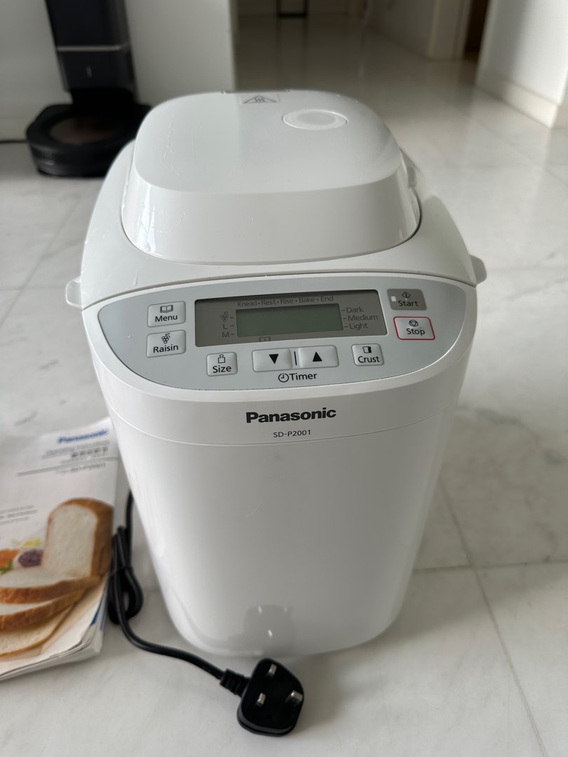 panasonic automatic bread maker p2001, TV & Home Appliances, Kitchen ...