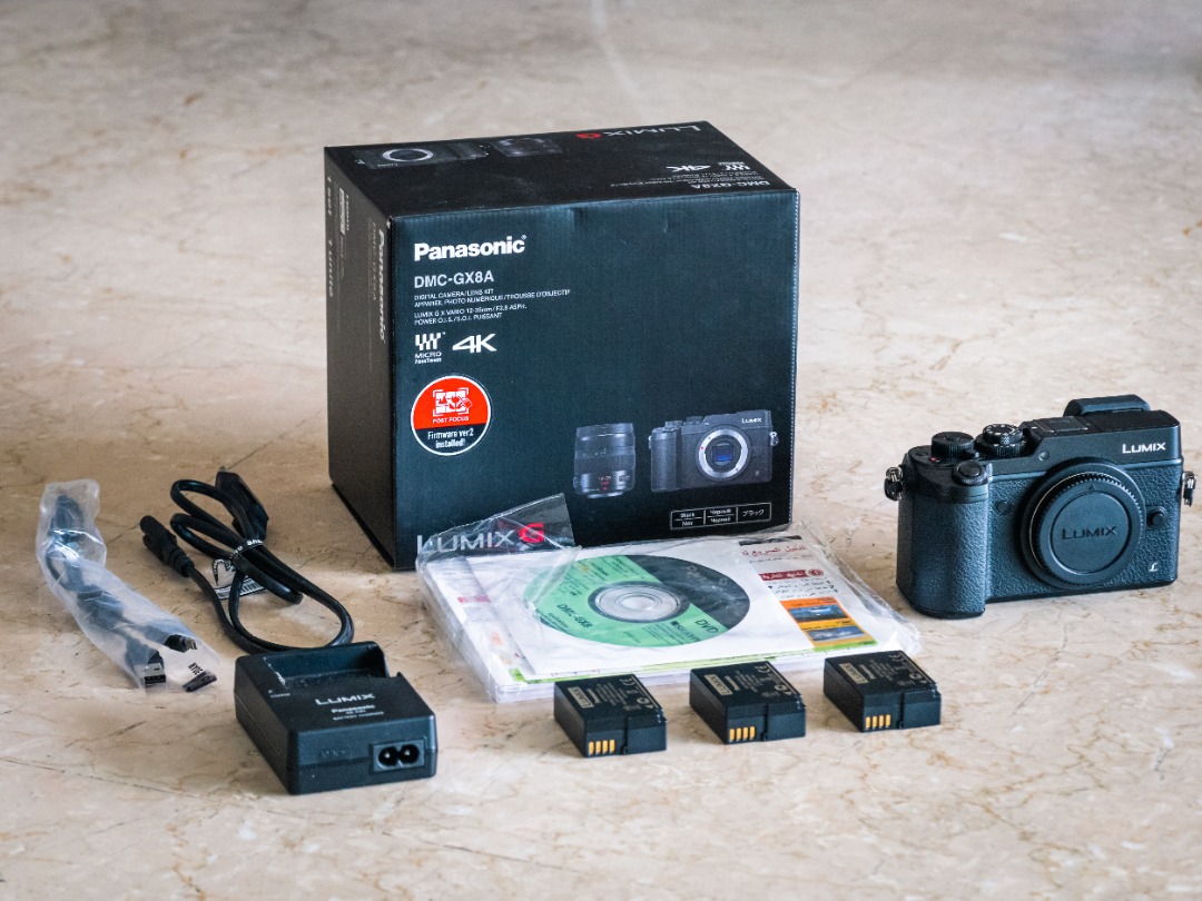 Panasonic Lumix GX8 (With Original Box and 3 Batteries - Well Maintained in Dry Box ...
