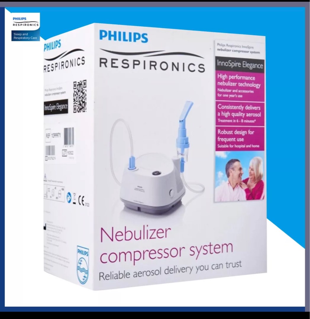 Philips -Nebulizer Compressor System, Health & Nutrition, Medical ...