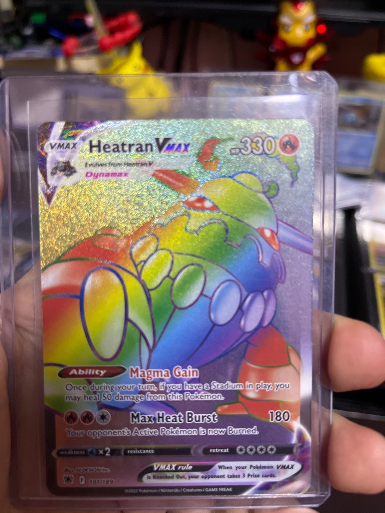 Pokemon Astral Radiance Heatran Vmax Secret Rare, Hobbies & Toys, Toys ...