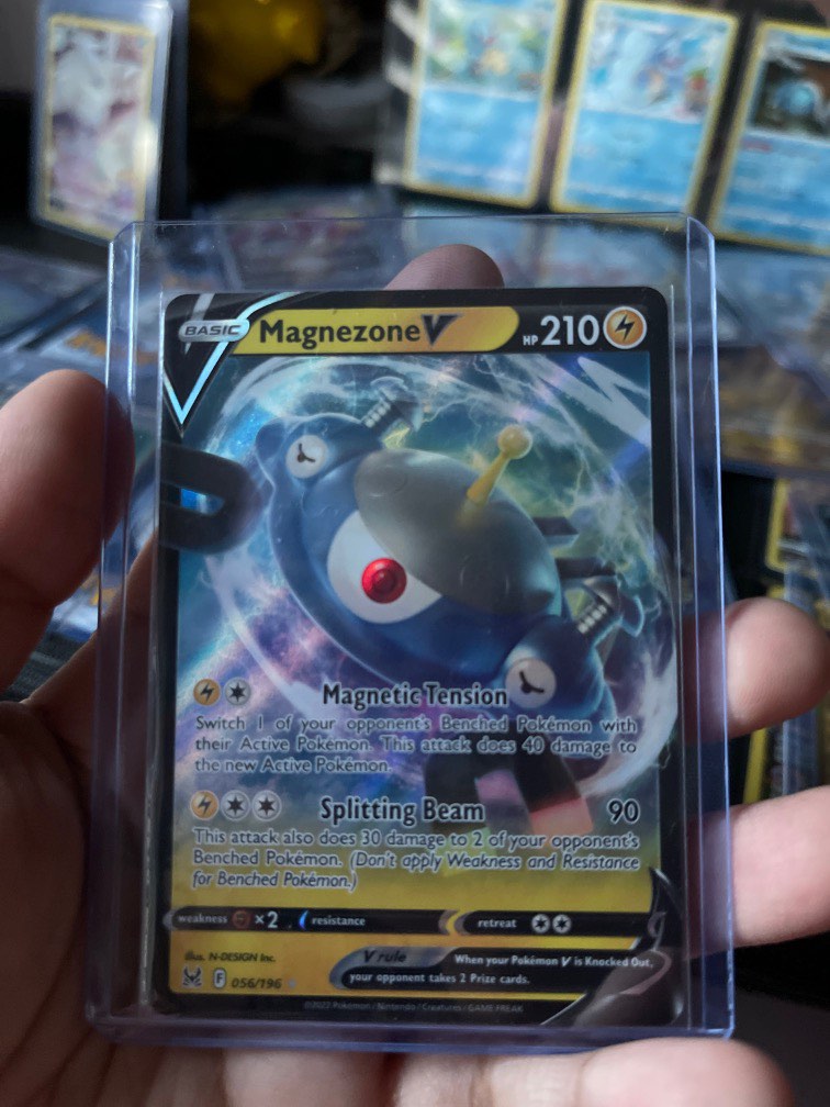 Pokemon Lost Origin Magnezone V, Hobbies & Toys, Toys & Games on Carousell