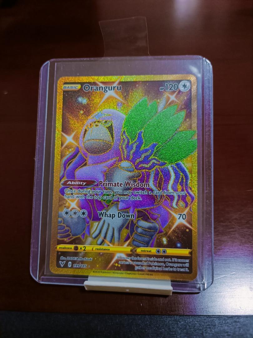 Pokemon Oranguru Secret Rare card (199/185), Hobbies & Toys, Toys ...