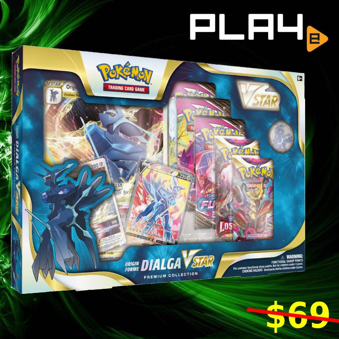 Pokemon TCG Dialga V Star Premium Collection (7072703) Brand New ...