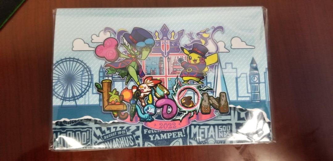 Pokemon TCG (PTCG) WCS2022 倫敦世界賽會場限定卡盒, 興趣及遊戲, 玩具 & 遊戲類 - Carousell