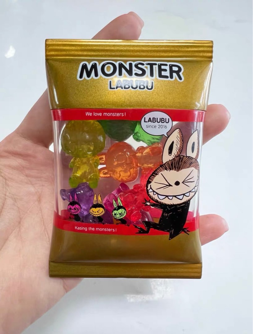 Popmart Labubu Monster Candy & Key Chain, Hobbies & Toys, Toys & Games ...