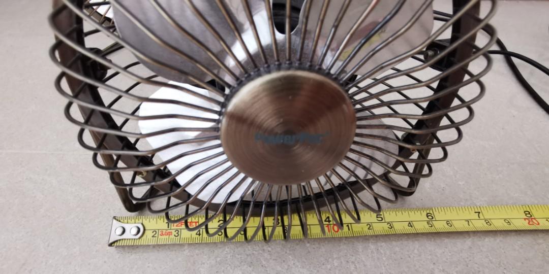 PowerPac metal USB Fan, Furniture & Home Living, Lighting & Fans, Fans ...