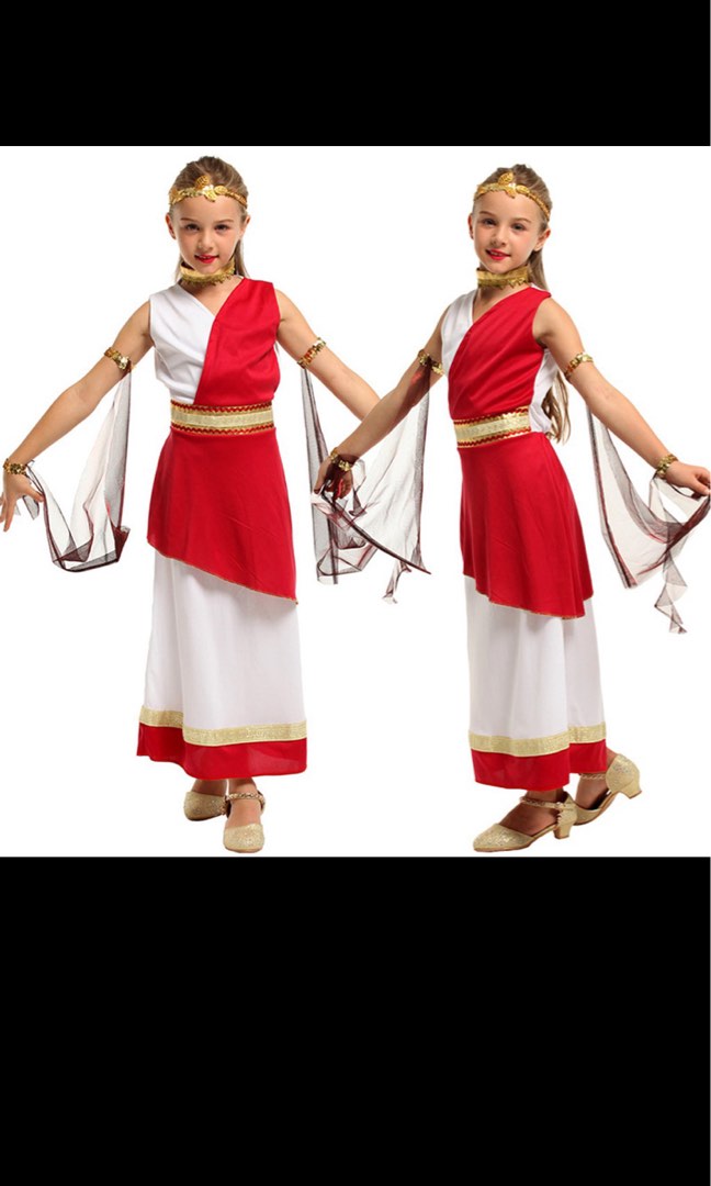 Pre-loved Roman Girl Costume, Babies & Kids, Babies & Kids Fashion on ...