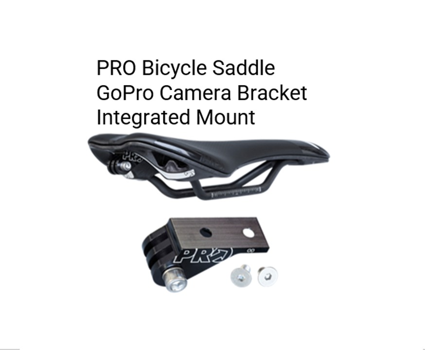 PRO Bike Bicycle Saddle GoPro Camera Bracket Integrated Mount, Sports ...