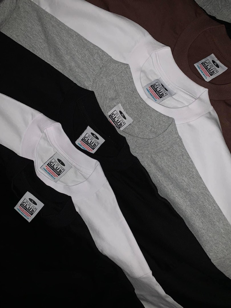 PRO CLUB AUTHENTIC, Men's Fashion, Tops & Sets, Tshirts & Polo Shirts ...