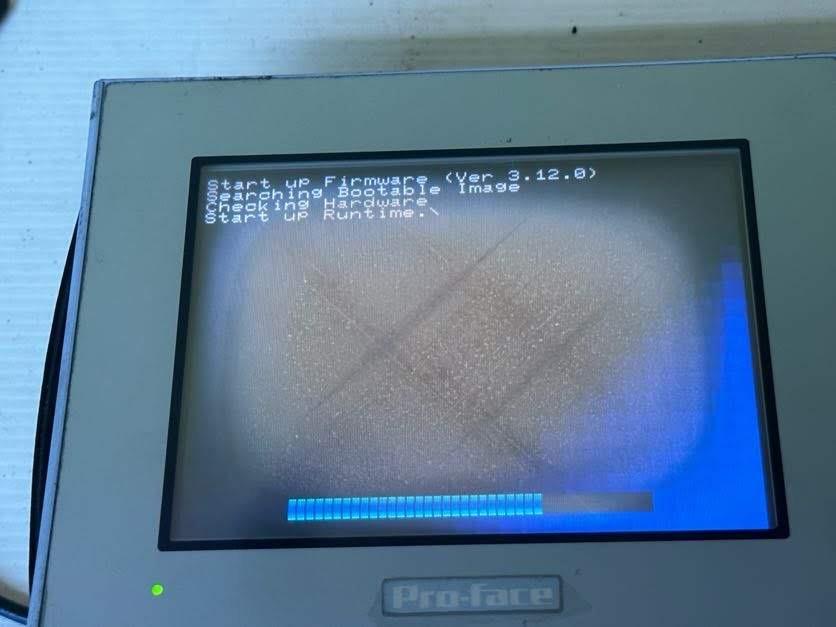 Pro-face GP-4301TW PFXGP4301TADW Firmware Ver. 3.12.0 touch panel ...