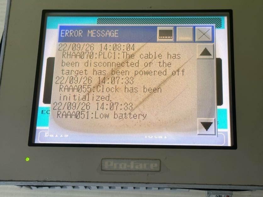 Pro-face GP-4301TW PFXGP4301TADW Firmware Ver. 3.12.0 touch panel ...