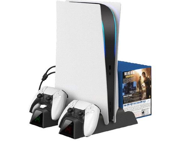 PS5 game console cooling base is fully compatible with handle dual ...