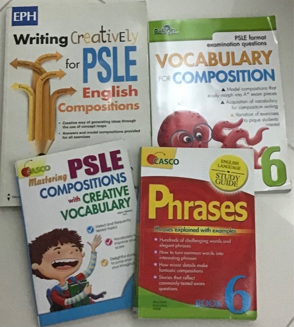 PSLE English composition assessment books with model answers, Hobbies ...