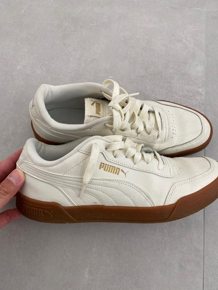 Puma beige sneakers with gumsole, Men's Fashion, Footwear, Sneakers on ...