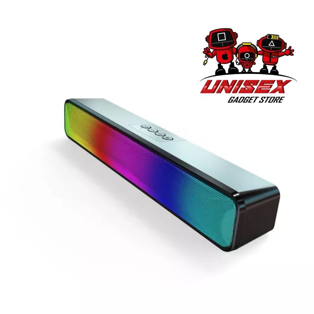 Q6 Gaming RGB SPEAKER HOME TV SoundBar WIRELESS BLUETOOTH DESKTOP SUPER ...