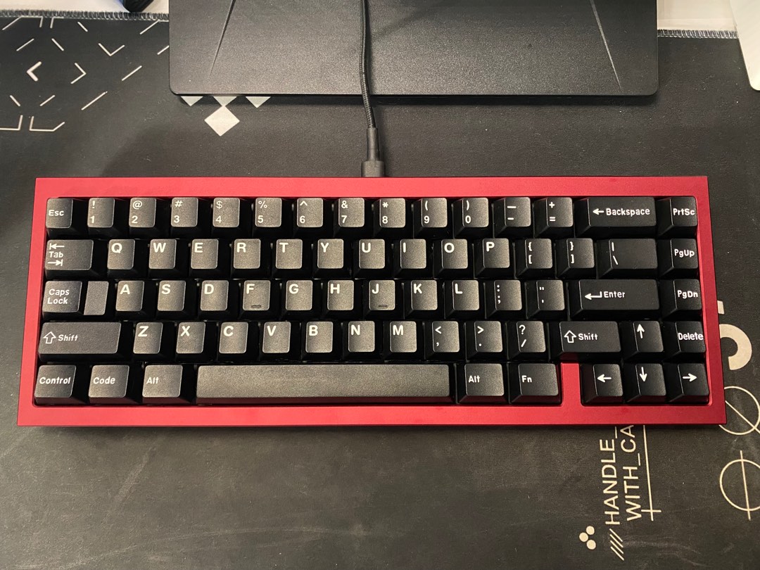 [Fully Built] Qk65 mirror weight + BCP switches + 3 plates, 電腦＆科技, 電腦周邊 ...